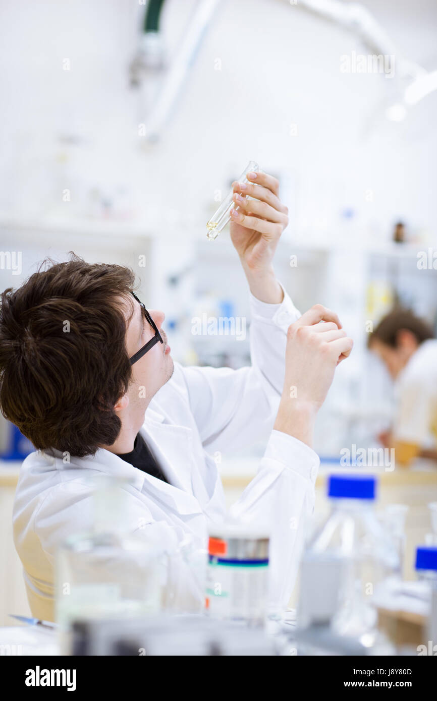 experiment, science, research, laboratory, chemistry, researcher ...