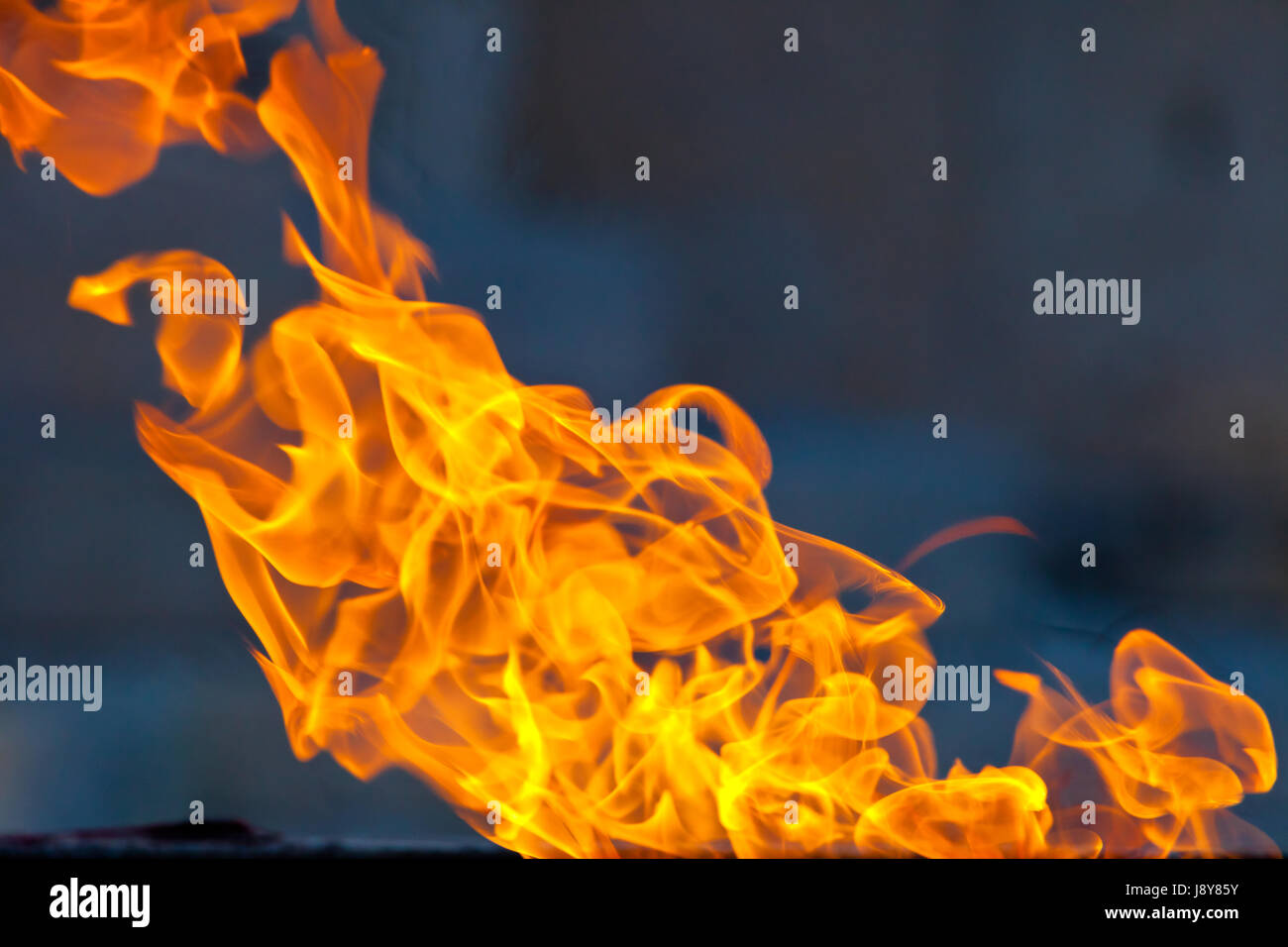 Composition of fire flames Stock Photo - Alamy