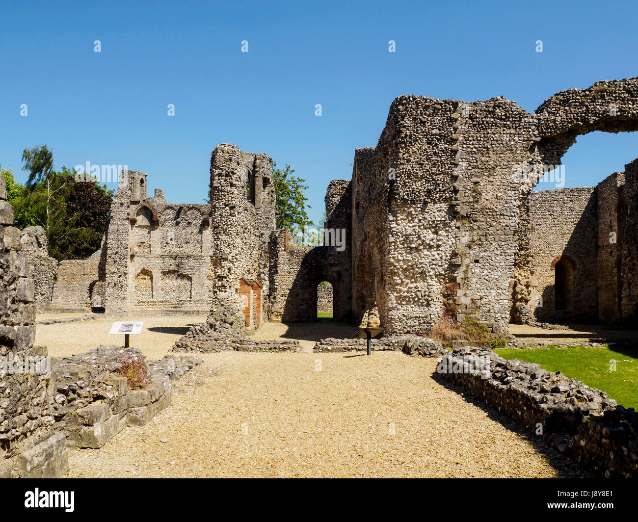 Wolvesey Castle, also known as the "Old Bishop's Palace", is a ruined ...