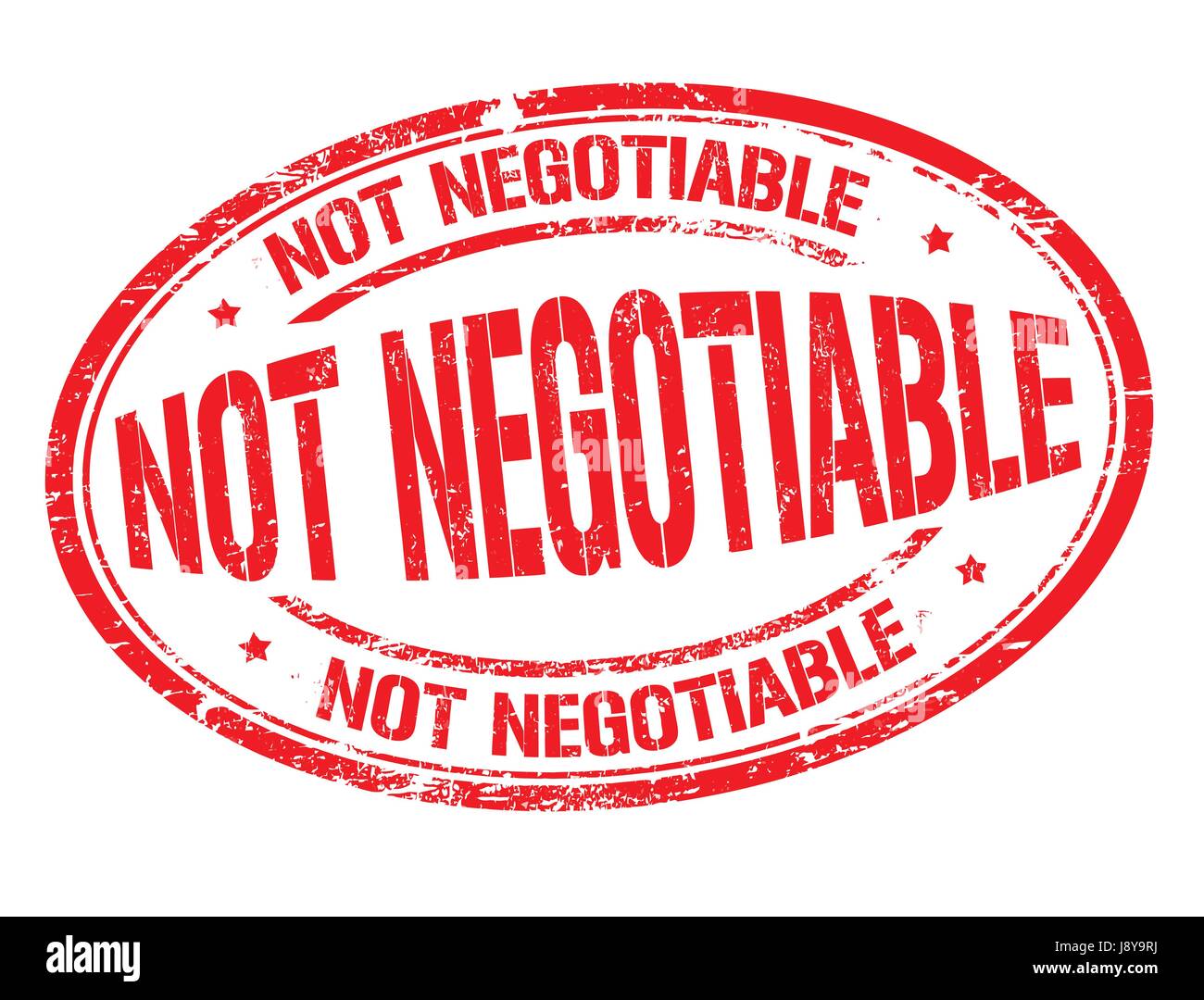 Non negotiable hi-res stock photography and images - Alamy