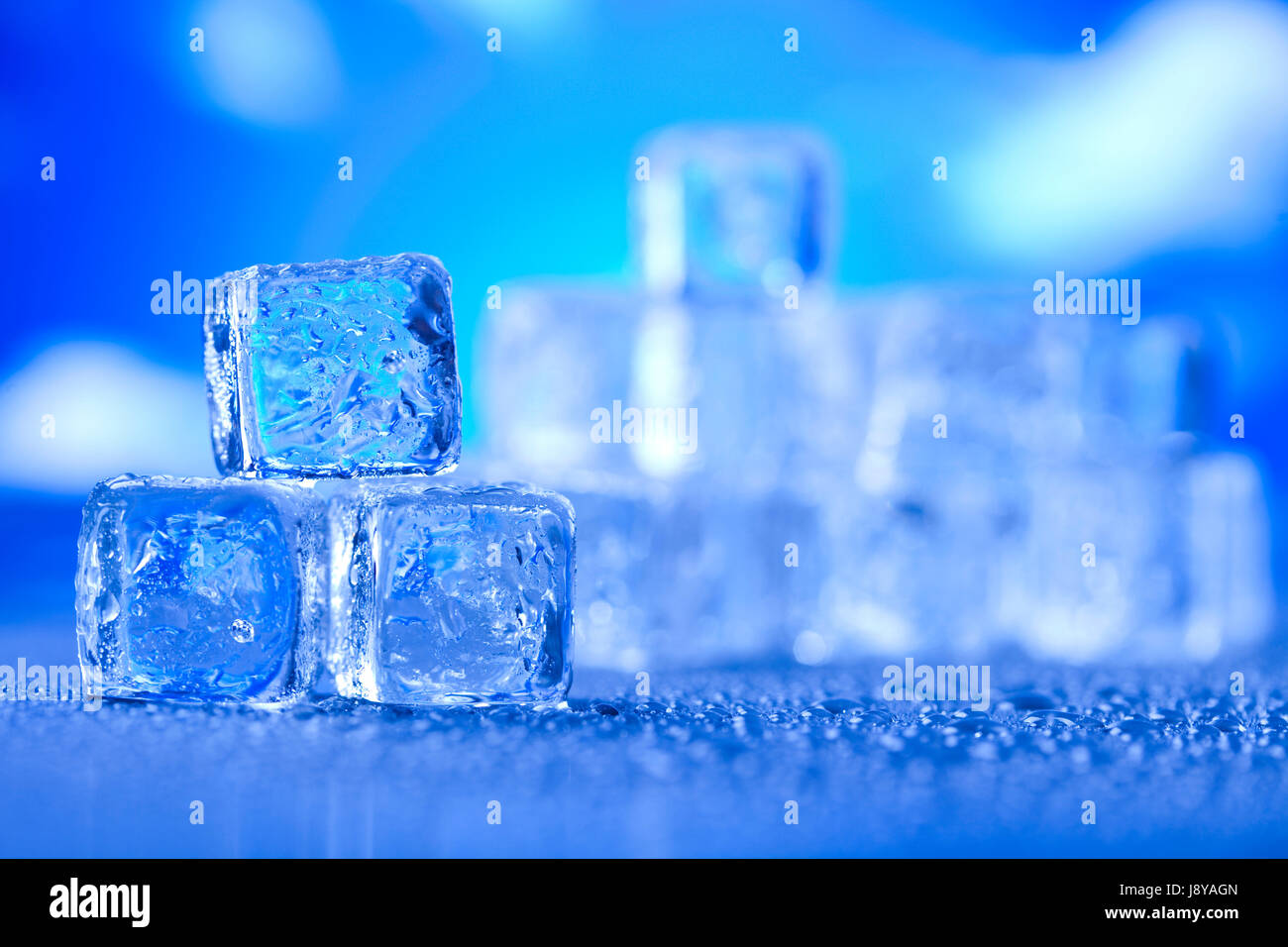 cold, wet, cool, water, ice, close, blue, objects, liquid, isolated ...