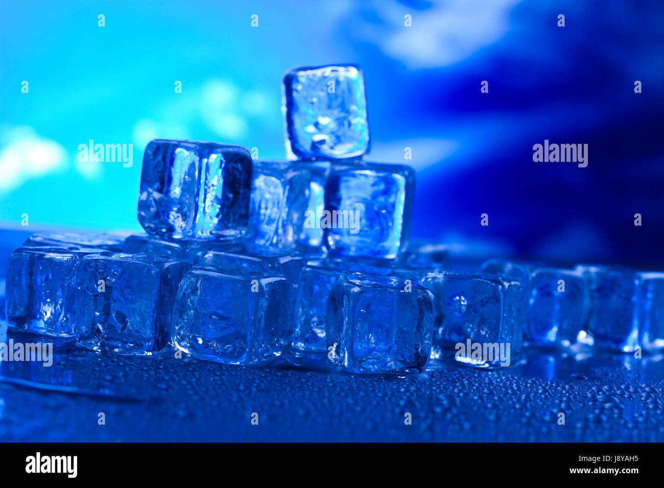 cold, wet, cool, water, ice, close, blue, objects, liquid, isolated ...