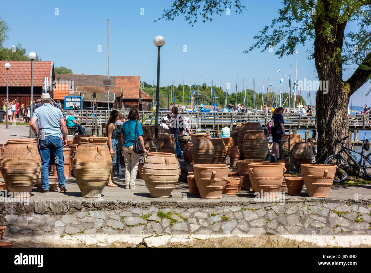 Töpfermarkt Diessen, Bavaria, Germany Stock Photo - Alamy