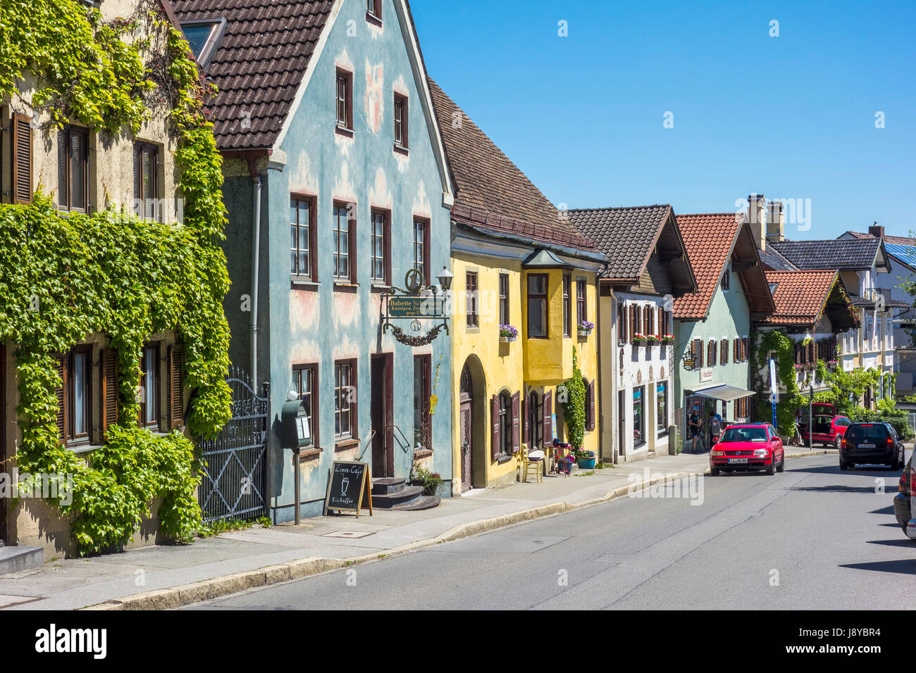 Herrenstraße Diessen, Bavaria, Germany Stock Photo - Alamy