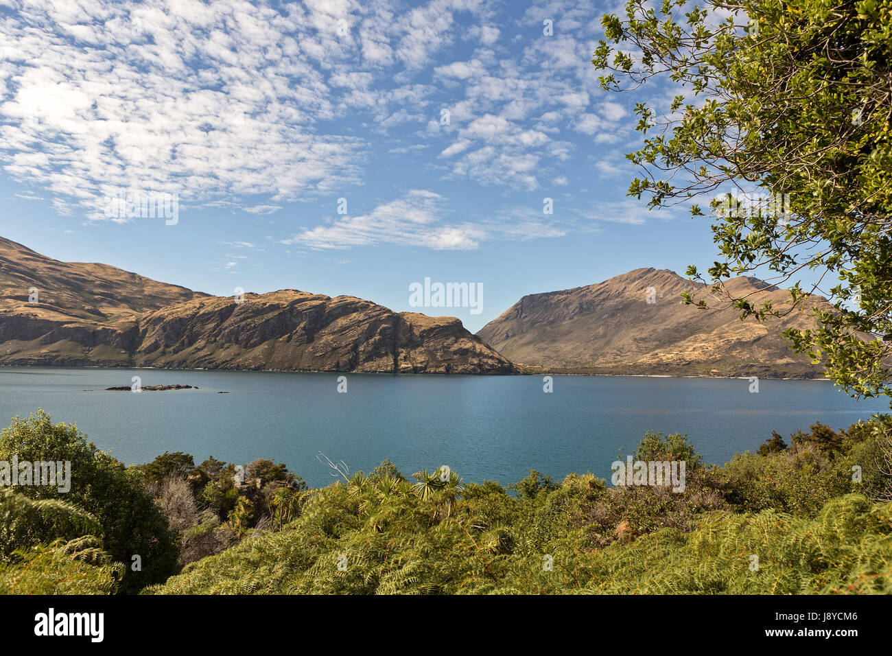 Mou Who Island New Zealand Stock Photo - Alamy