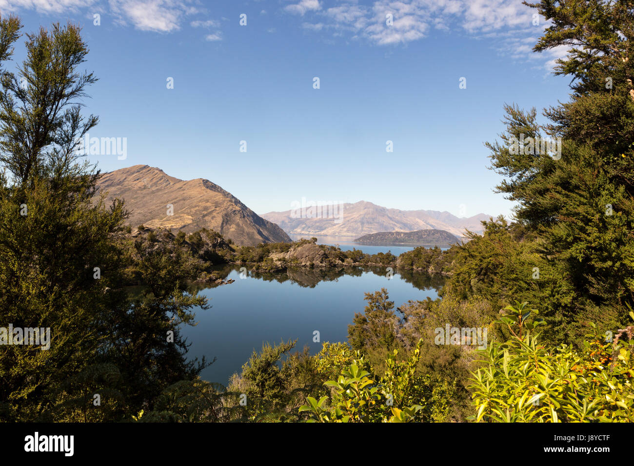 Mou waho island new zealand hi-res stock photography and images - Alamy
