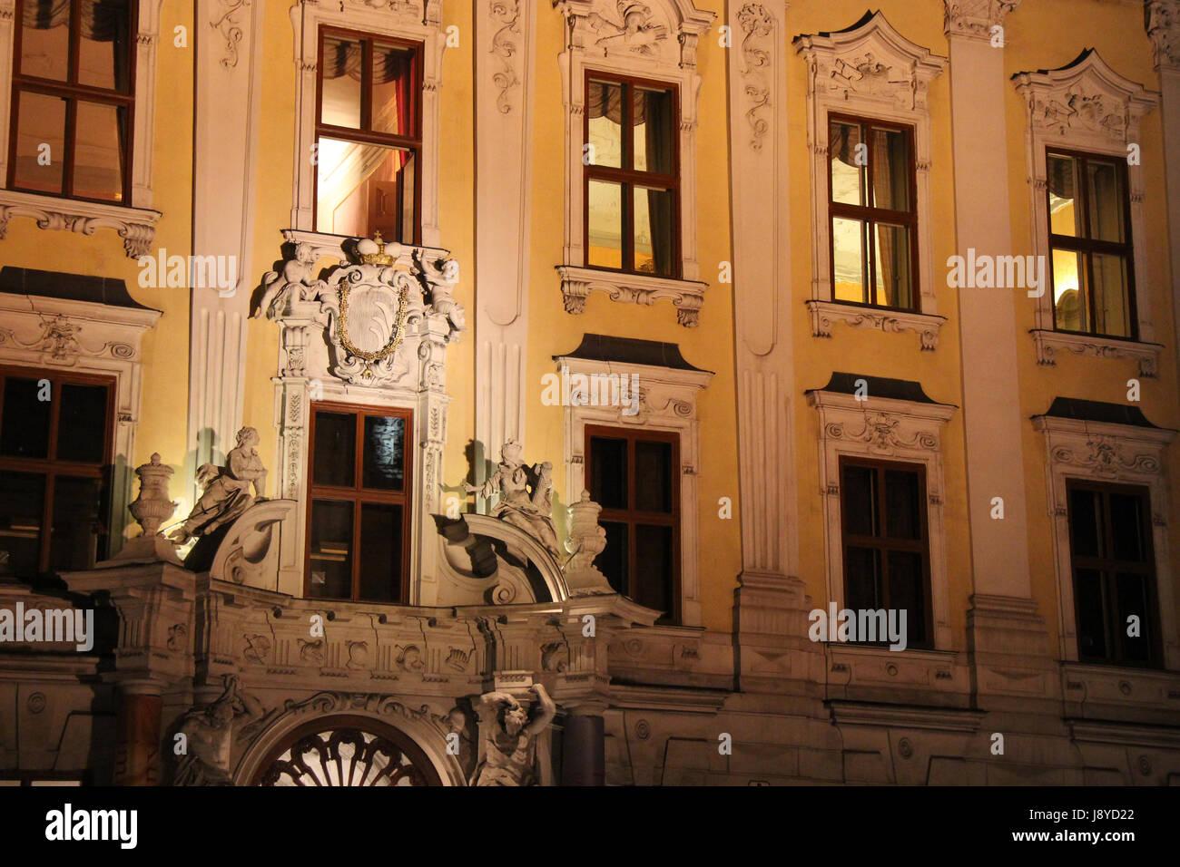 Kinsky mansion in Vienna (Austria Stock Photo - Alamy