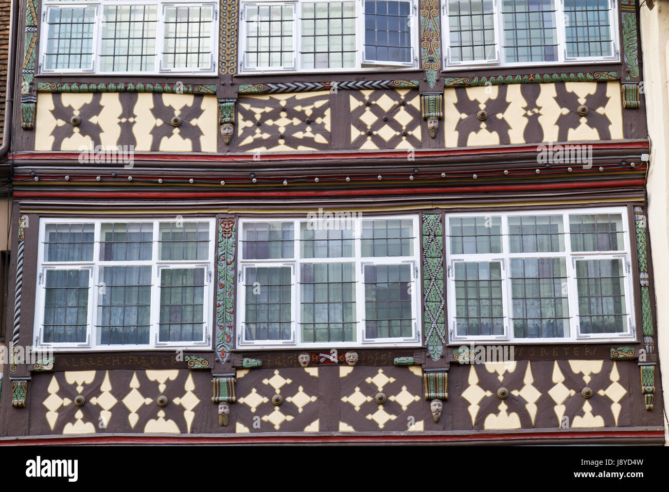 historical, frame-work, facade, format-filling, building, buildings ...