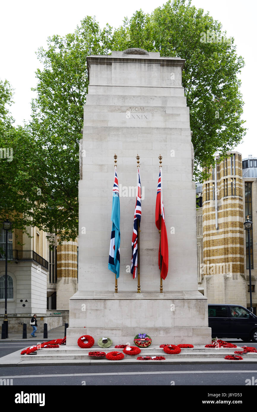 Cenotaph london flags hi-res stock photography and images - Alamy
