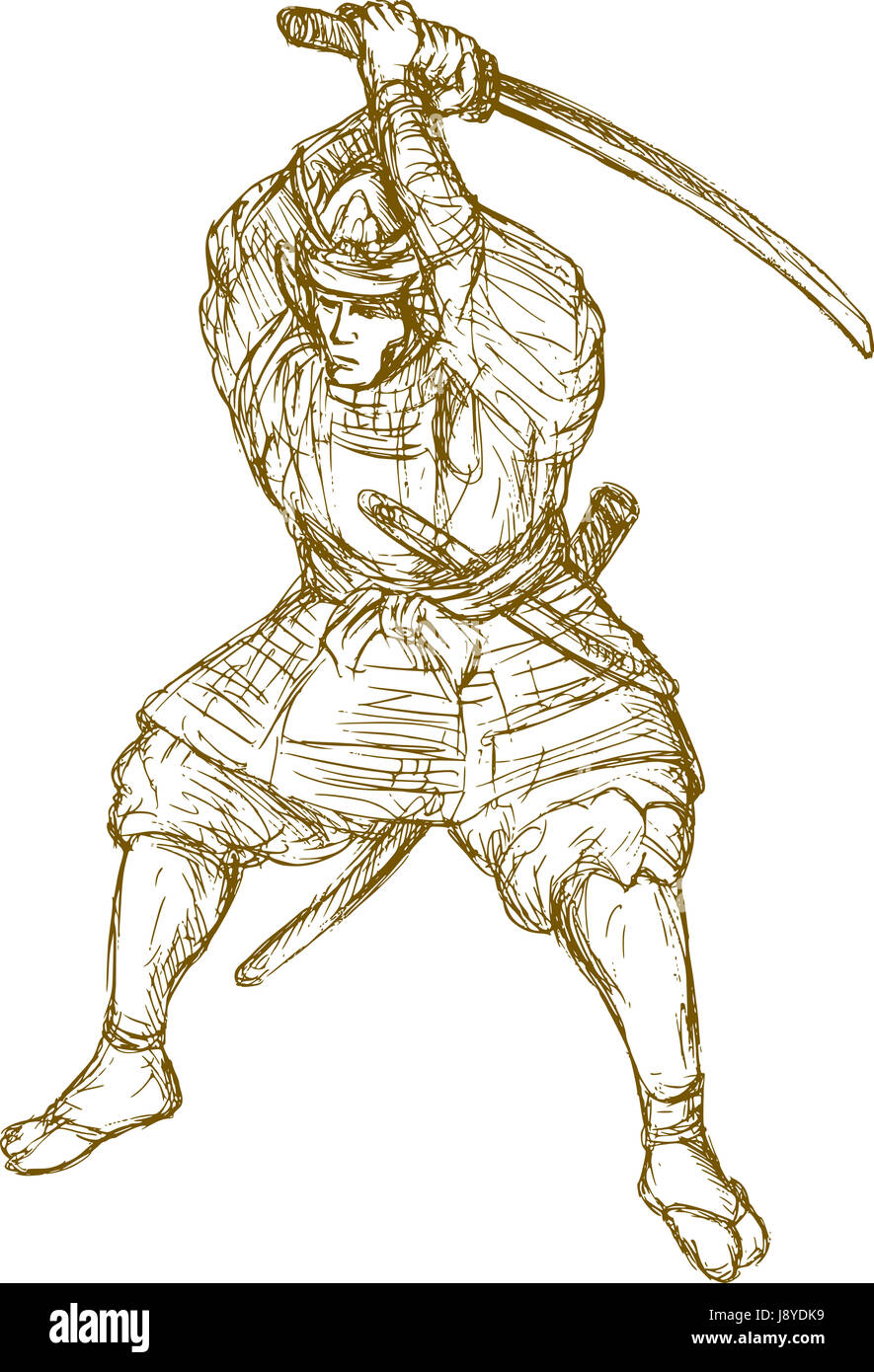 isolated, fight, fighting, male, masculine, illustration, front, sword ...