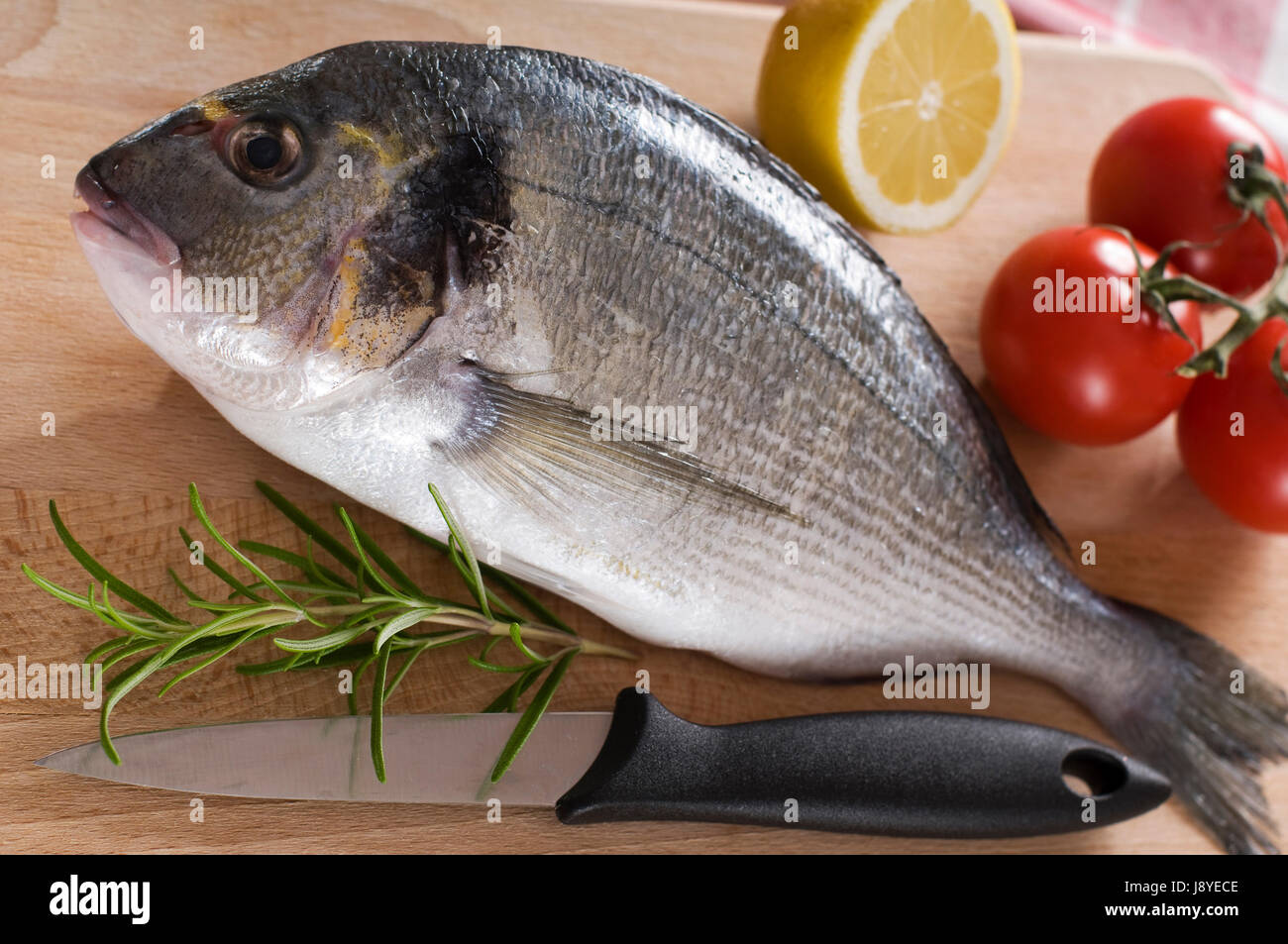 angle, fish, prepare, raw, seafood, healthy, food, aliment, water Stock ...