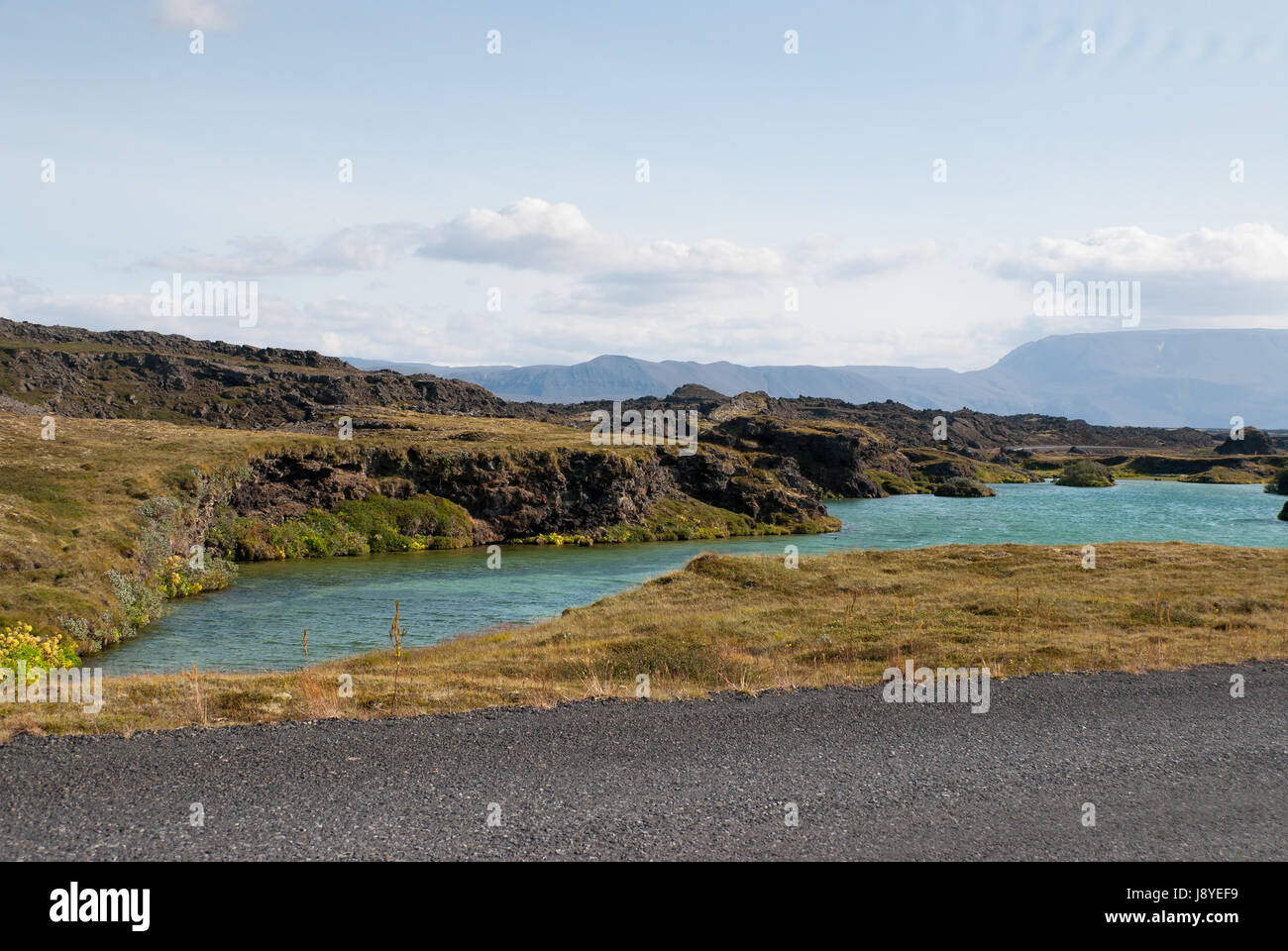 arctic, summer, summerly, iceland, fresh water, lake, inland water ...