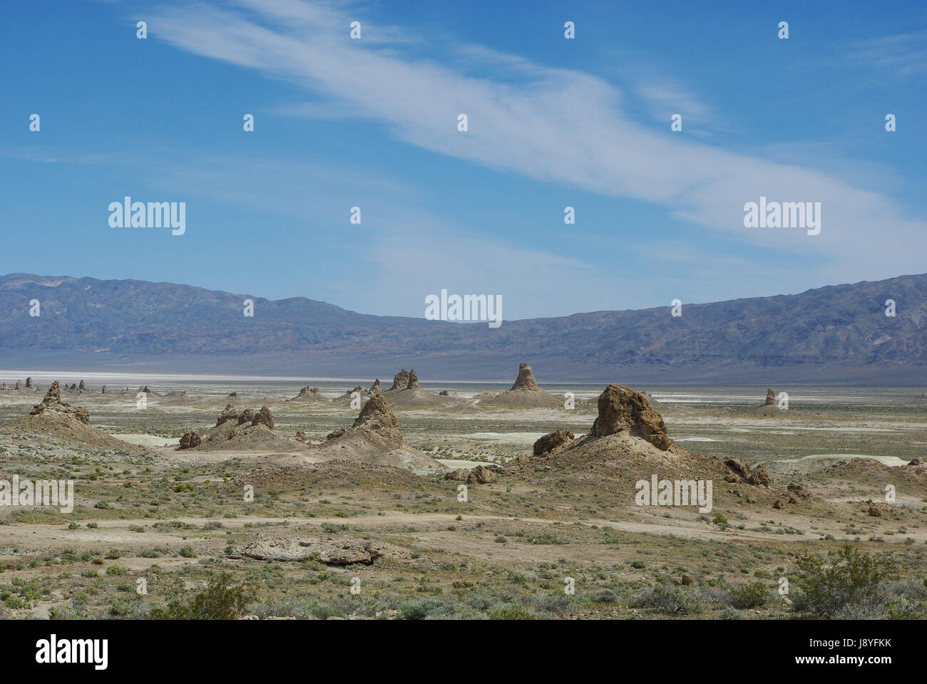 trona pinnacles and mountains,california Stock Photo - Alamy
