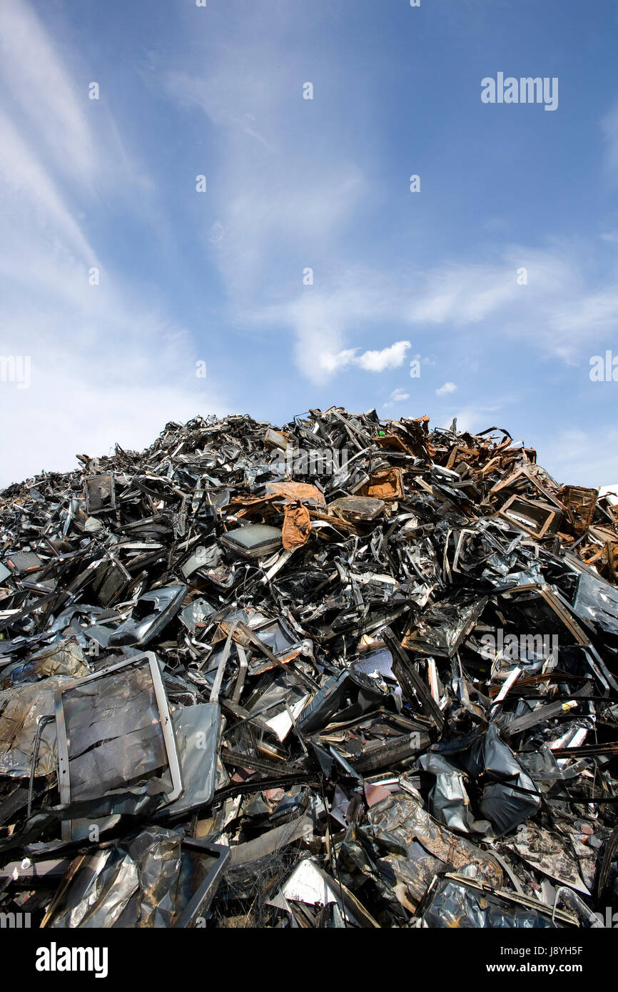 blue, industry, iron, steel, metal, pollution, stack, aluminum ...