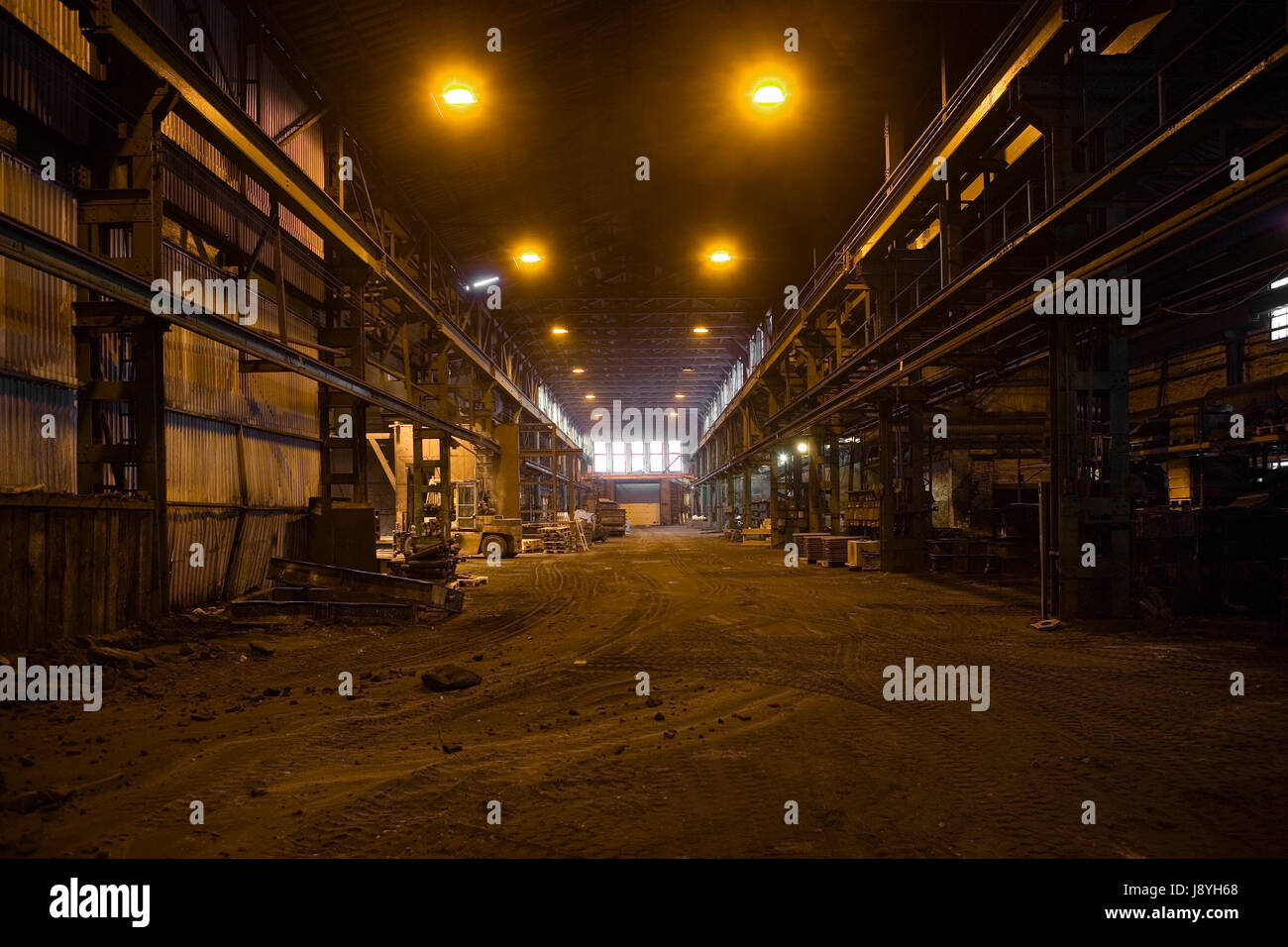 workshop, industry, interior, iron, steel, metal, heat, work, factory ...
