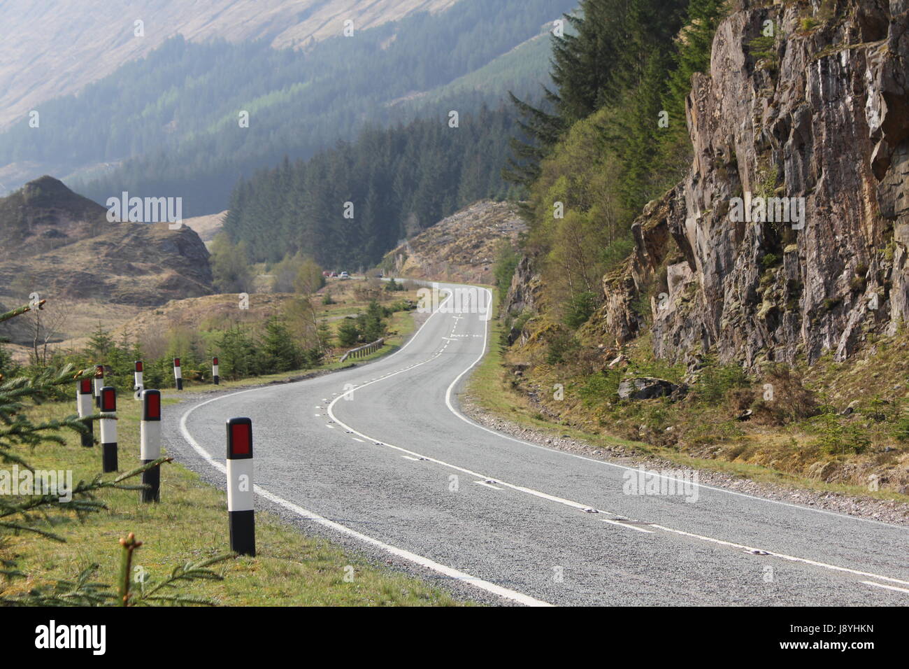road in scotland Stock Photo - Alamy