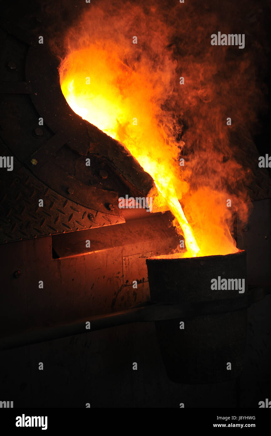 Foundry furnace hi-res stock photography and images - Alamy