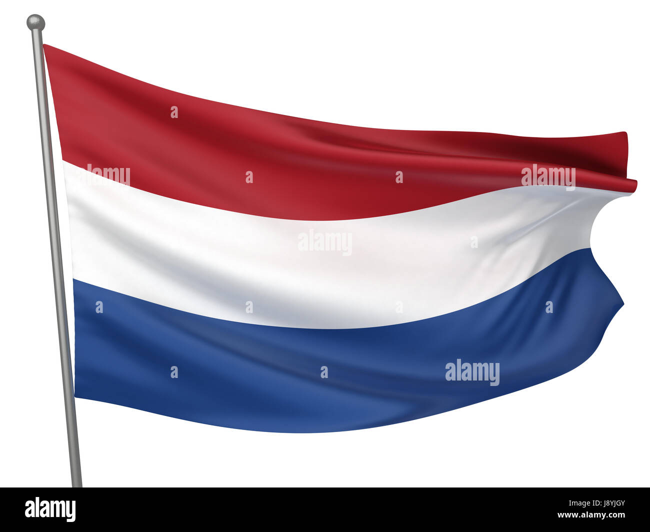 isolated, symbolic, colour, emblem, illustration, flag, netherlands ...