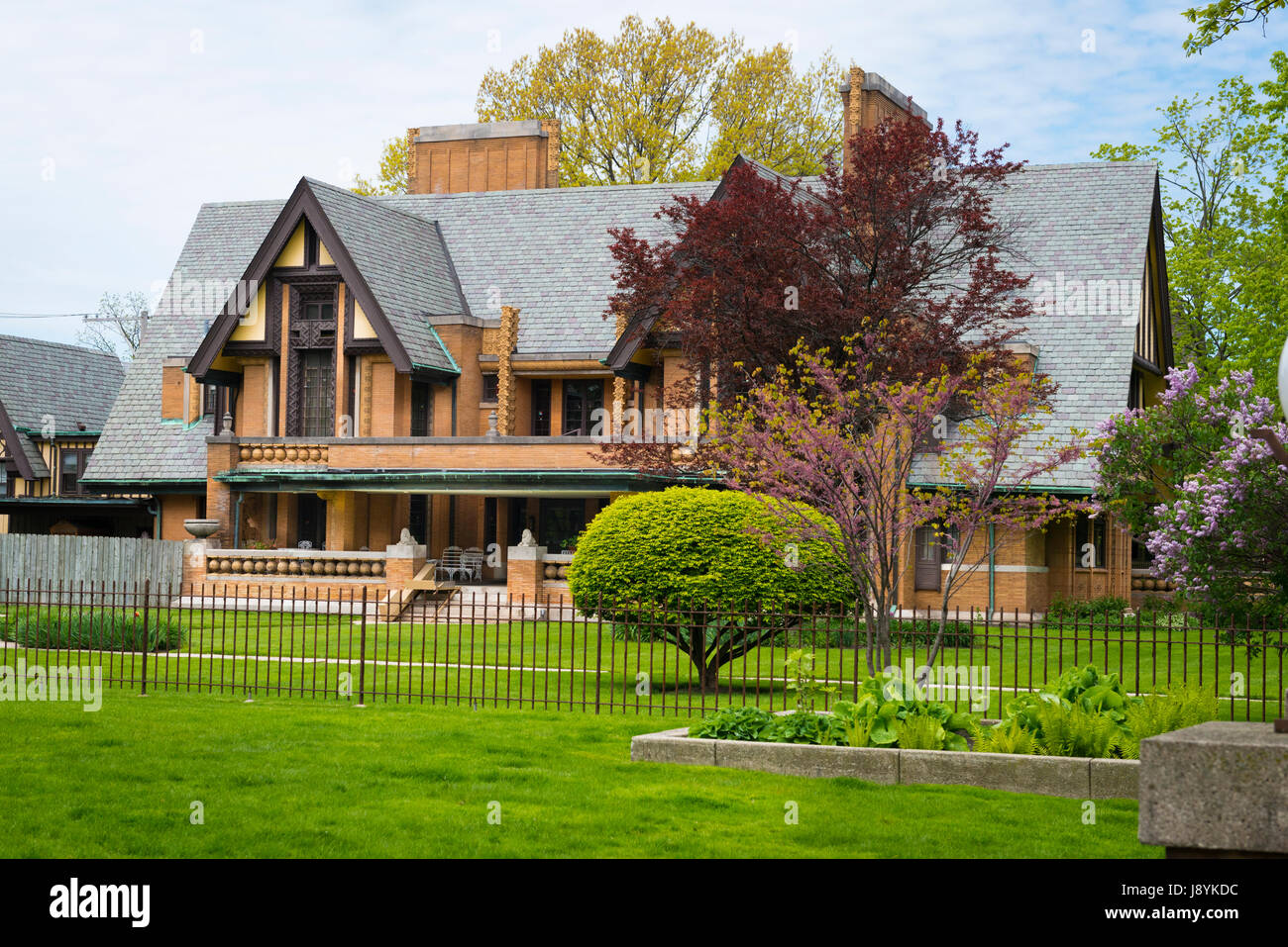Chicago Illinois Oak Park 333 Forest Avenue Nathan G Moore House home ...