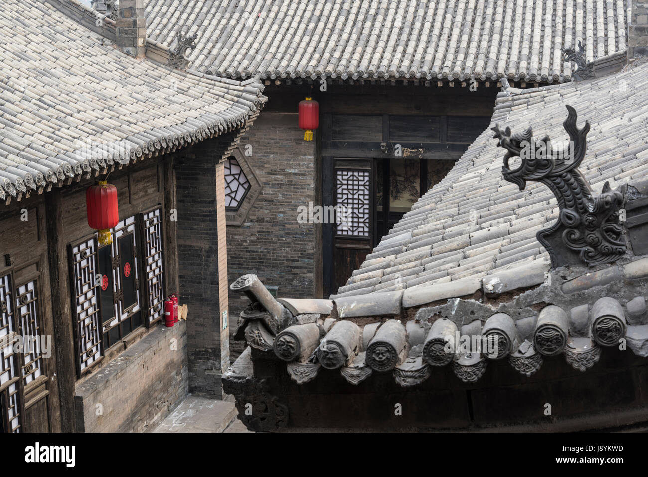 Lei Lu Tai residence, Pingyao, Shanxi province, China Stock Photo - Alamy