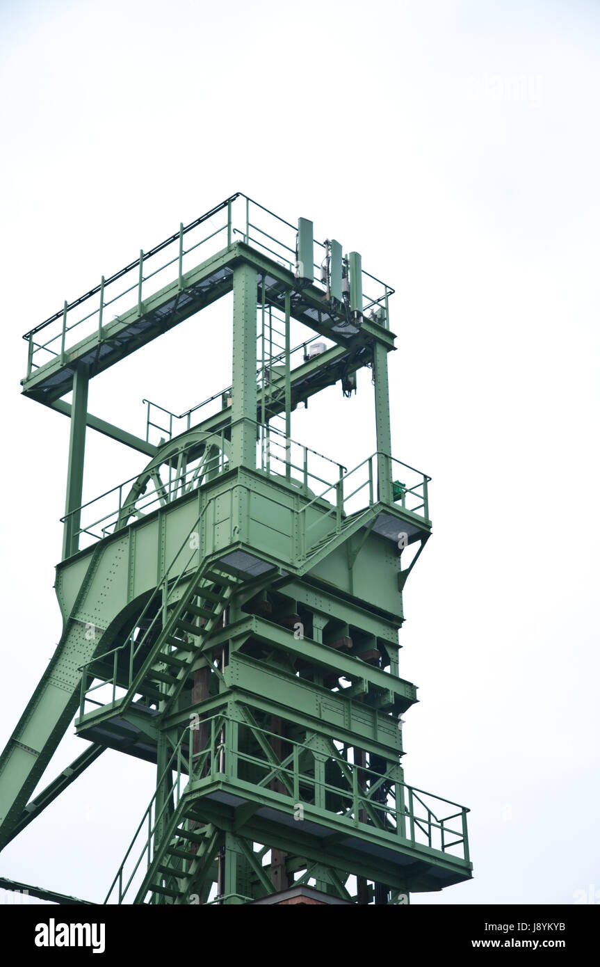 Mine tower hi-res stock photography and images - Alamy