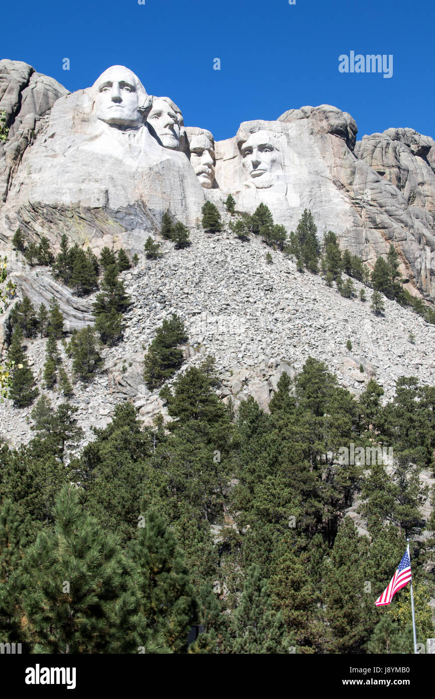 mount Rushmore in South Dakota Stock Photo - Alamy
