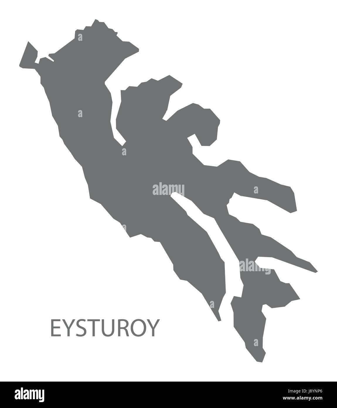 Eysturoy map grey illustration silhouette Stock Vector Image & Art - Alamy