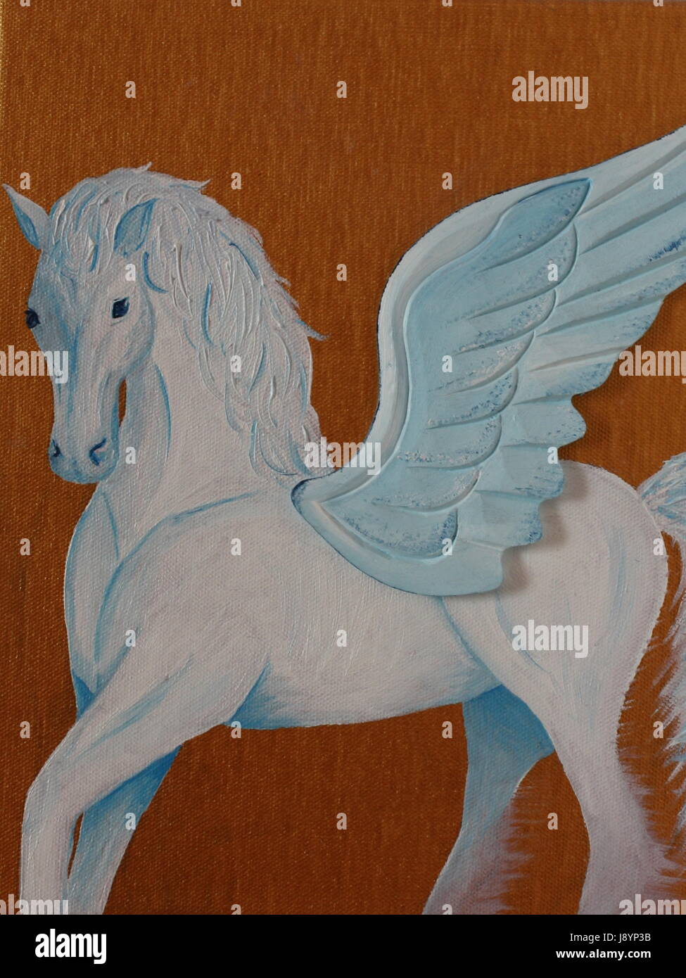 Pegasus painting hi-res stock photography and images - Alamy