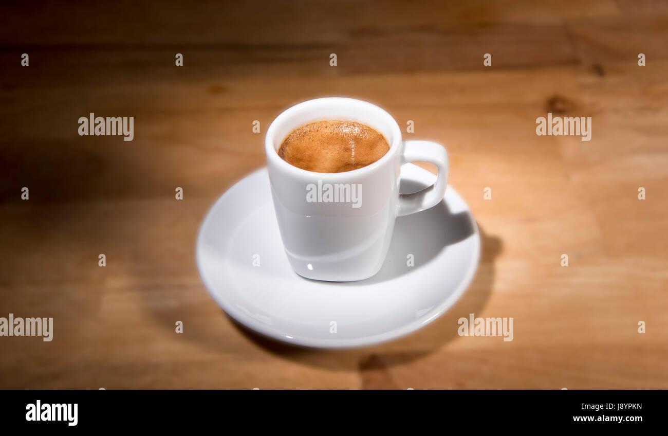 Cup of espresso coffee Stock Photo - Alamy