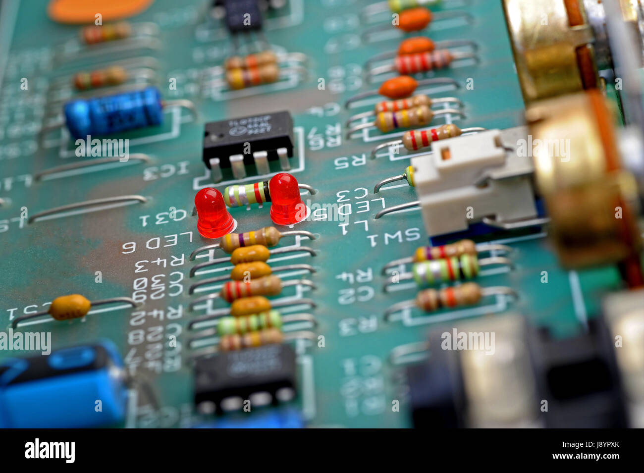 Printed circuit transistors hi-res stock photography and images - Alamy
