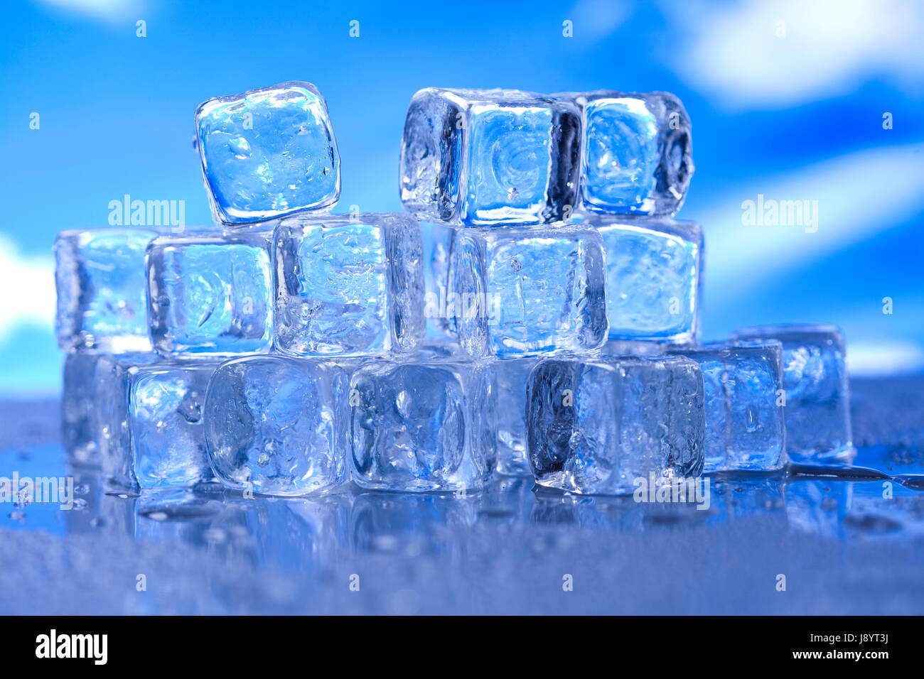 cold, wet, cool, water, ice, close, blue, objects, liquid, isolated ...