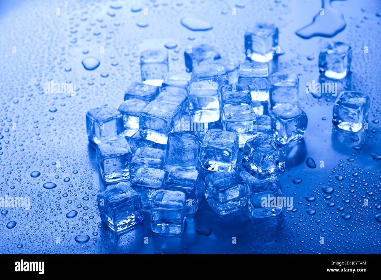 cold, wet, cool, water, ice, close, blue, objects, liquid, isolated ...