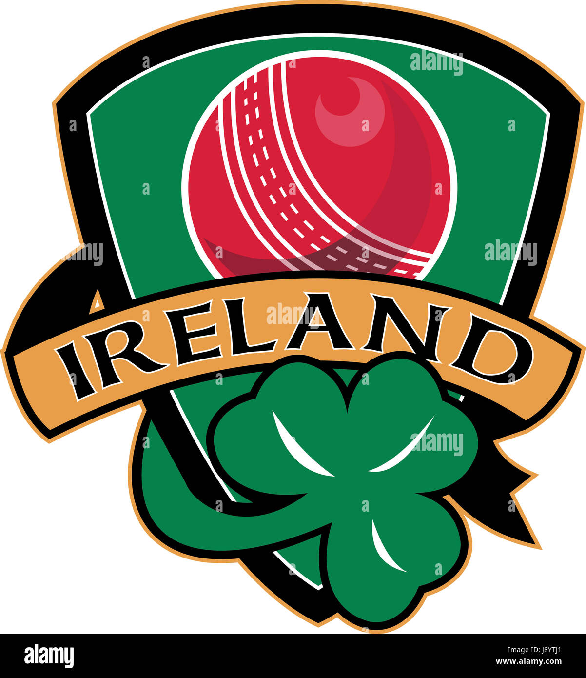 sport, sports, isolated, ball, illustration, ireland, irish, shield ...