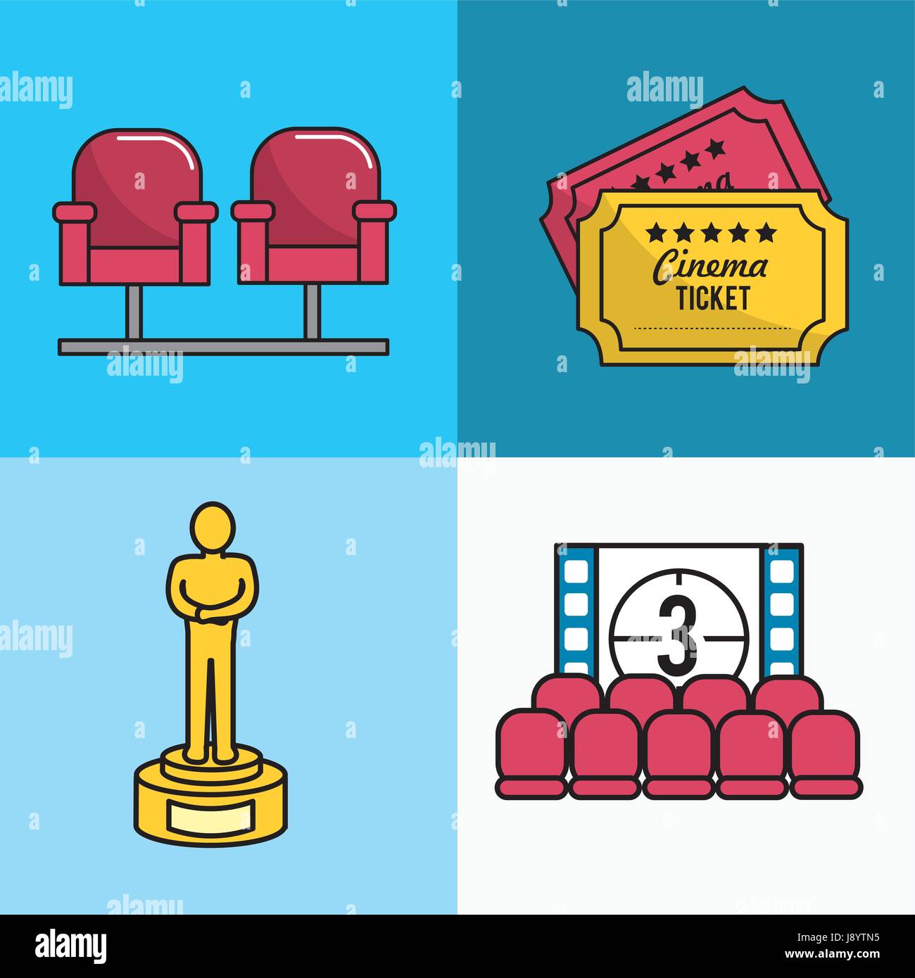 Movie editing tools Stock Vector Images - Alamy
