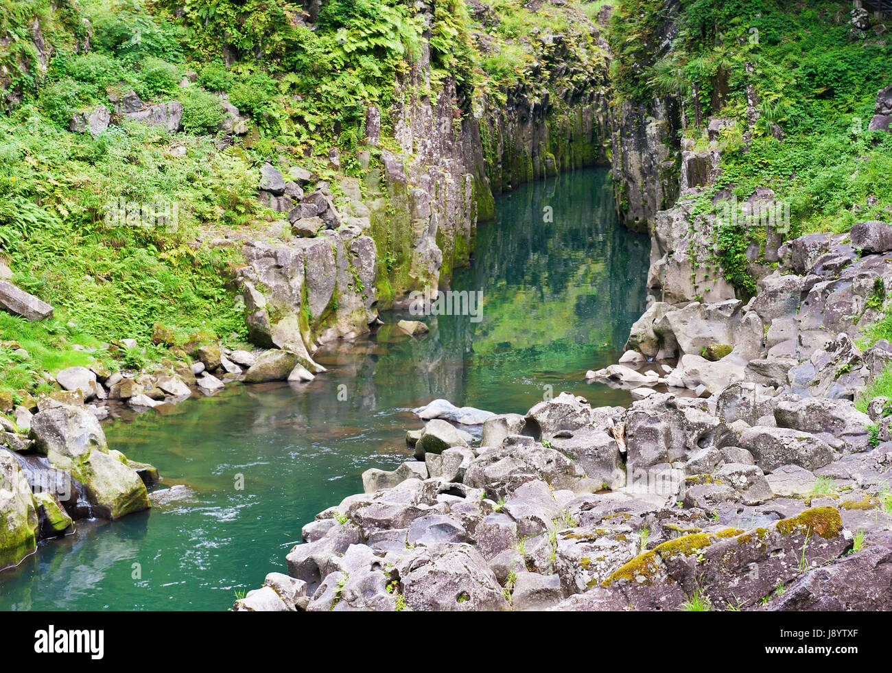 japan, river, water, blue, mountains, park, stream, outdoor, valley ...