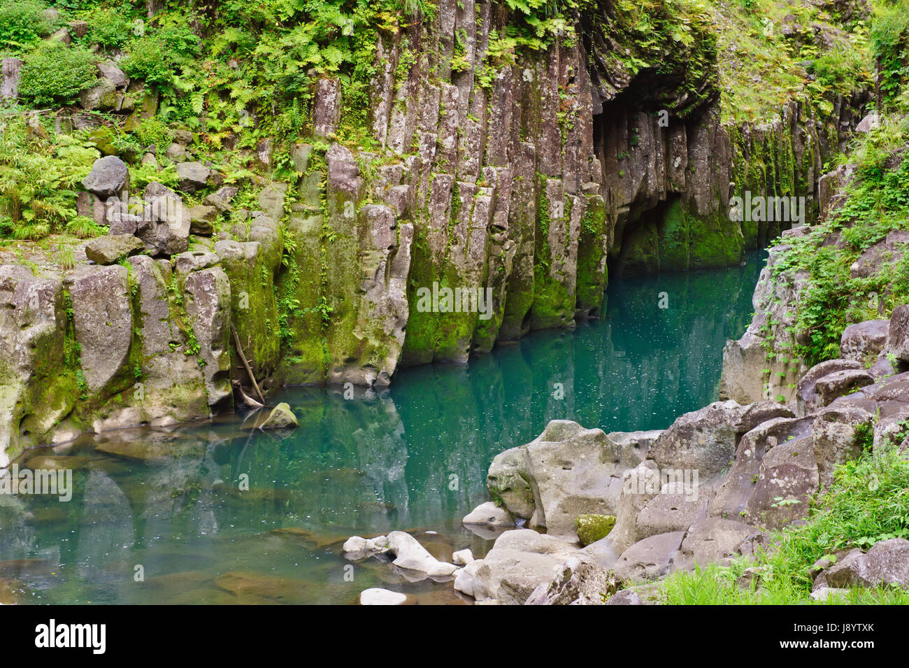 japan, river, water, blue, mountains, park, stream, outdoor, valley ...