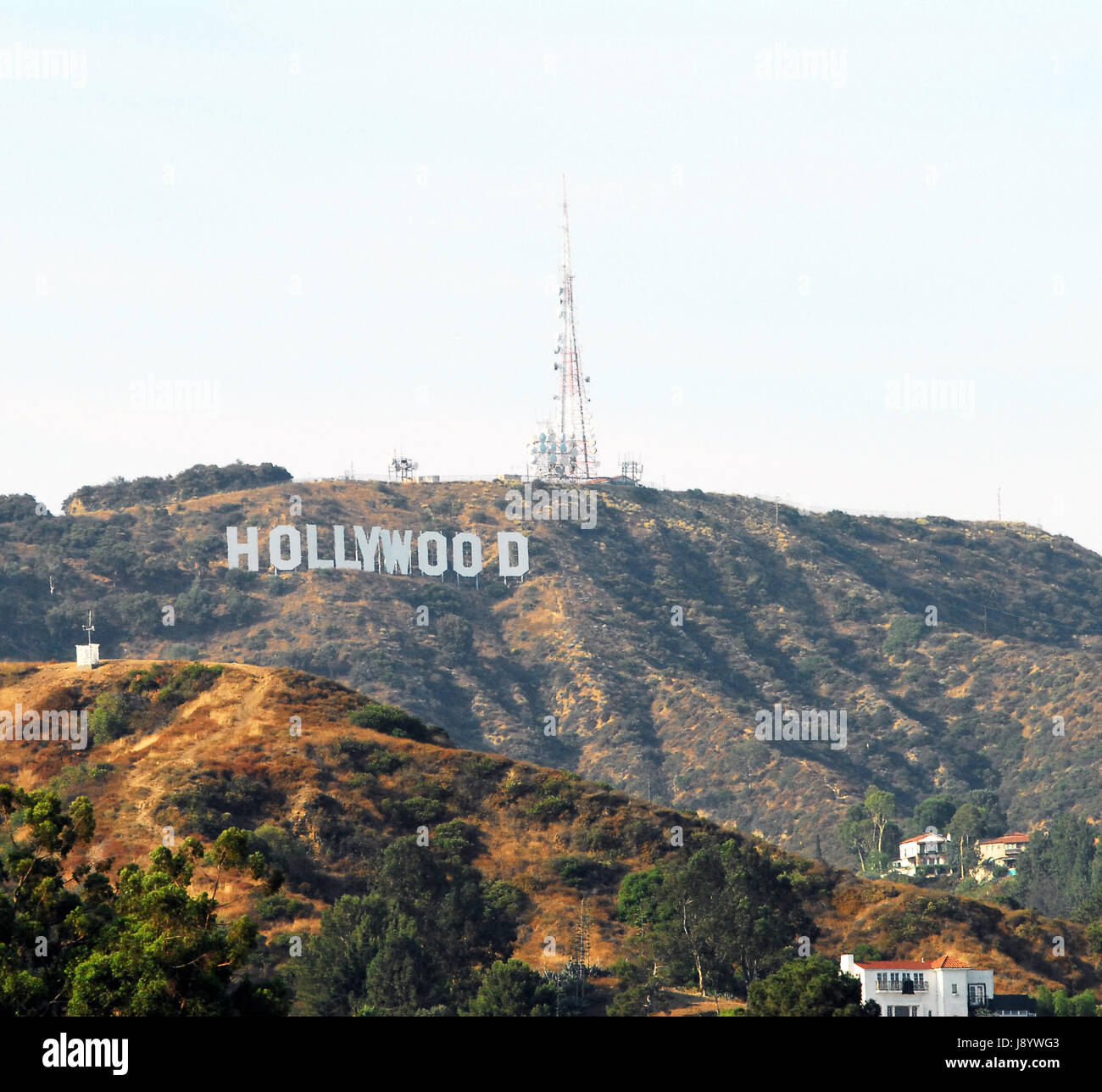 The Hollywood Sign, Mount Lee, Hollywood Hills, Hollywood, Los Angeles ...
