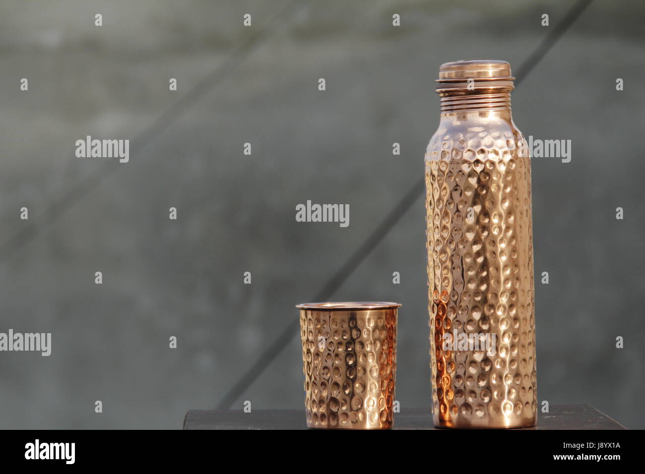 Copper water vessels hi-res stock photography and images - Alamy