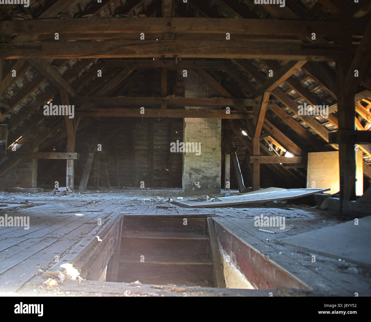 Scary stairs hi-res stock photography and images - Alamy