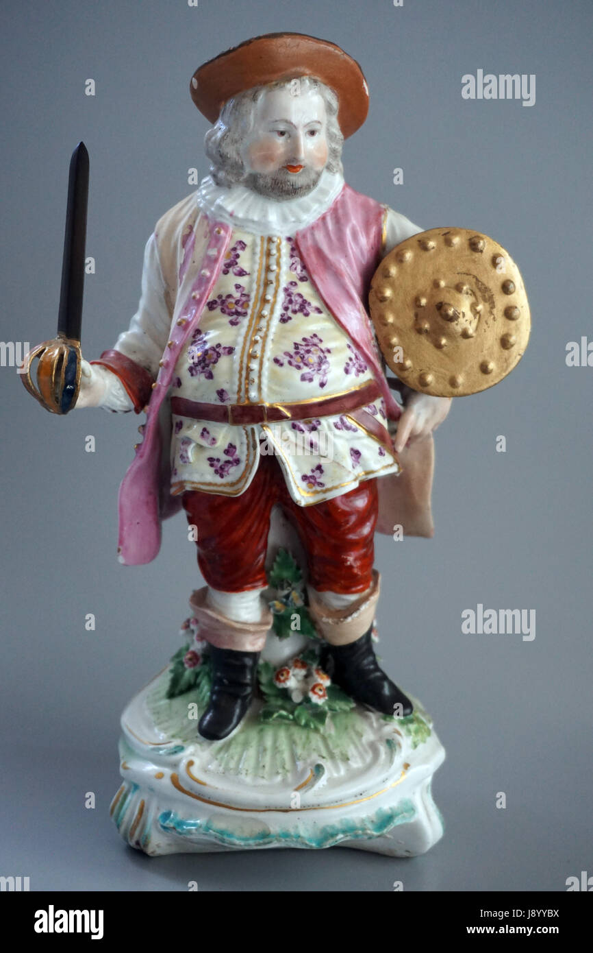 Antique Staffordshire Pearlware Pottery Figure Shakespeare Falstaff ...