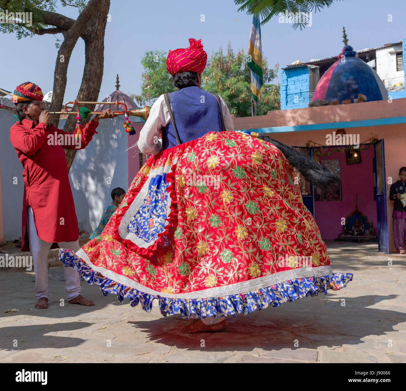 Kalbelia nomads of Rajasthan, India Stock Photo - Alamy