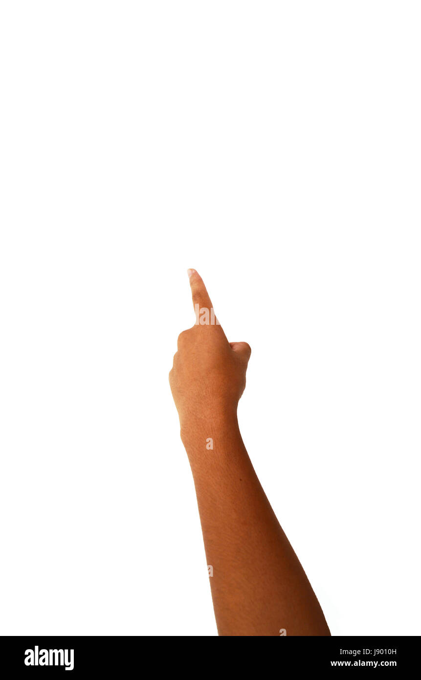 point finger of children hand Stock Photo - Alamy