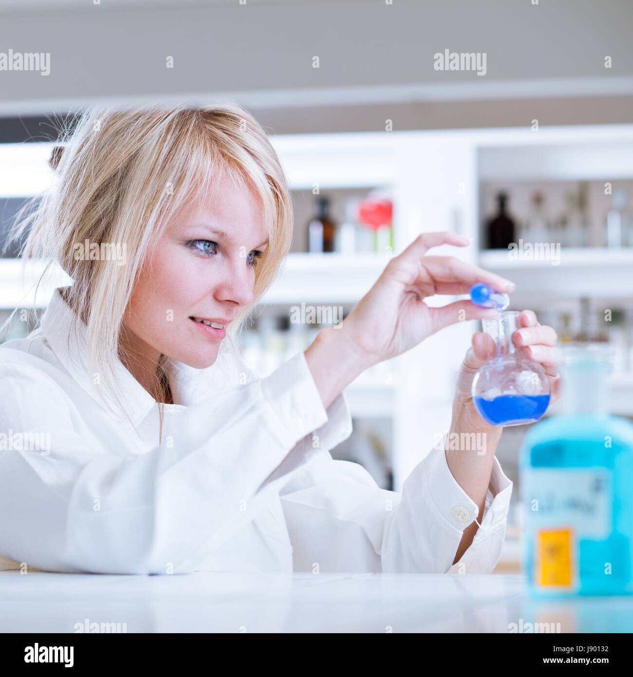 woman, women, experiment, female, research, portrait, laboratory ...