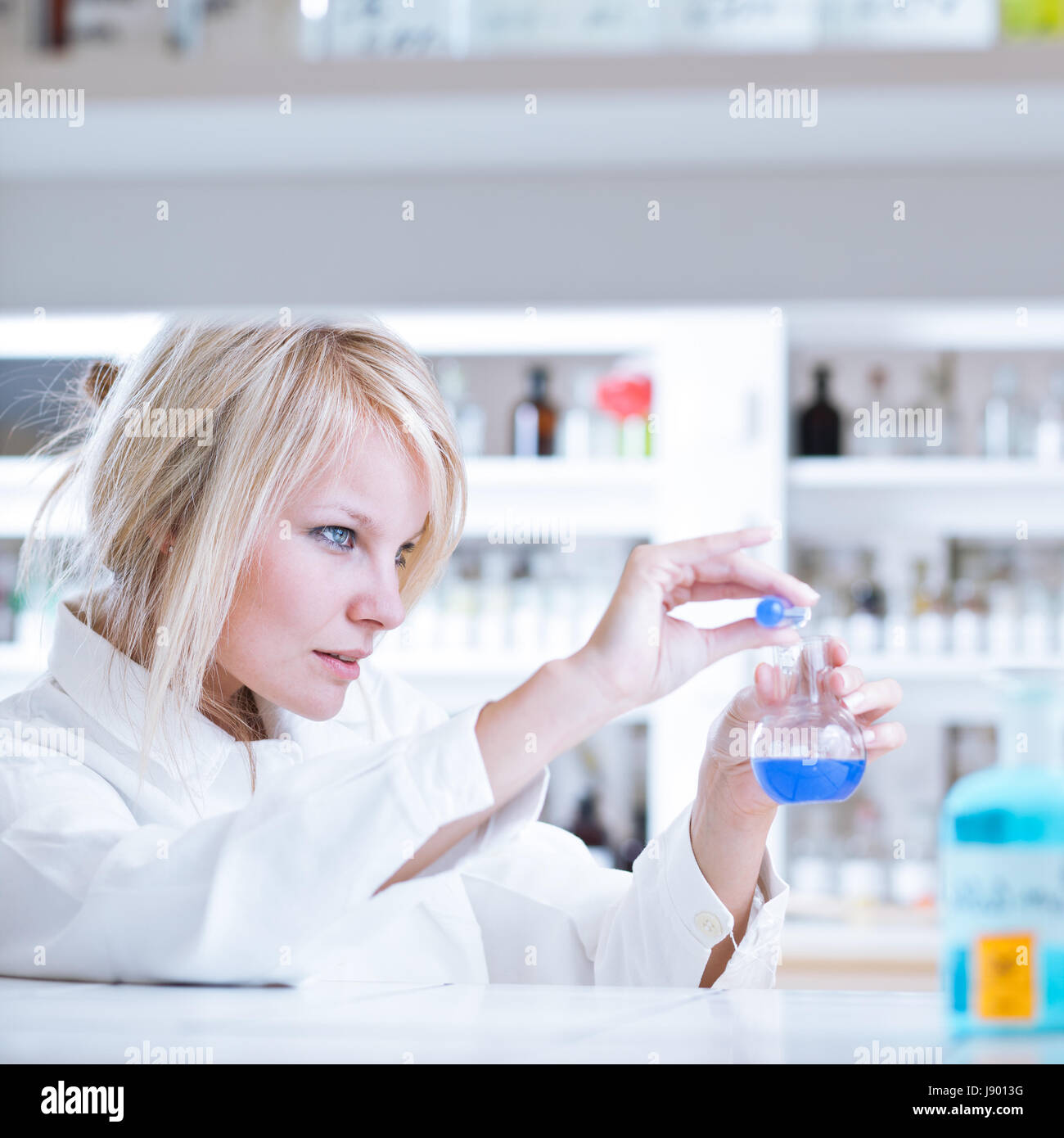 woman, women, experiment, female, research, portrait, laboratory ...