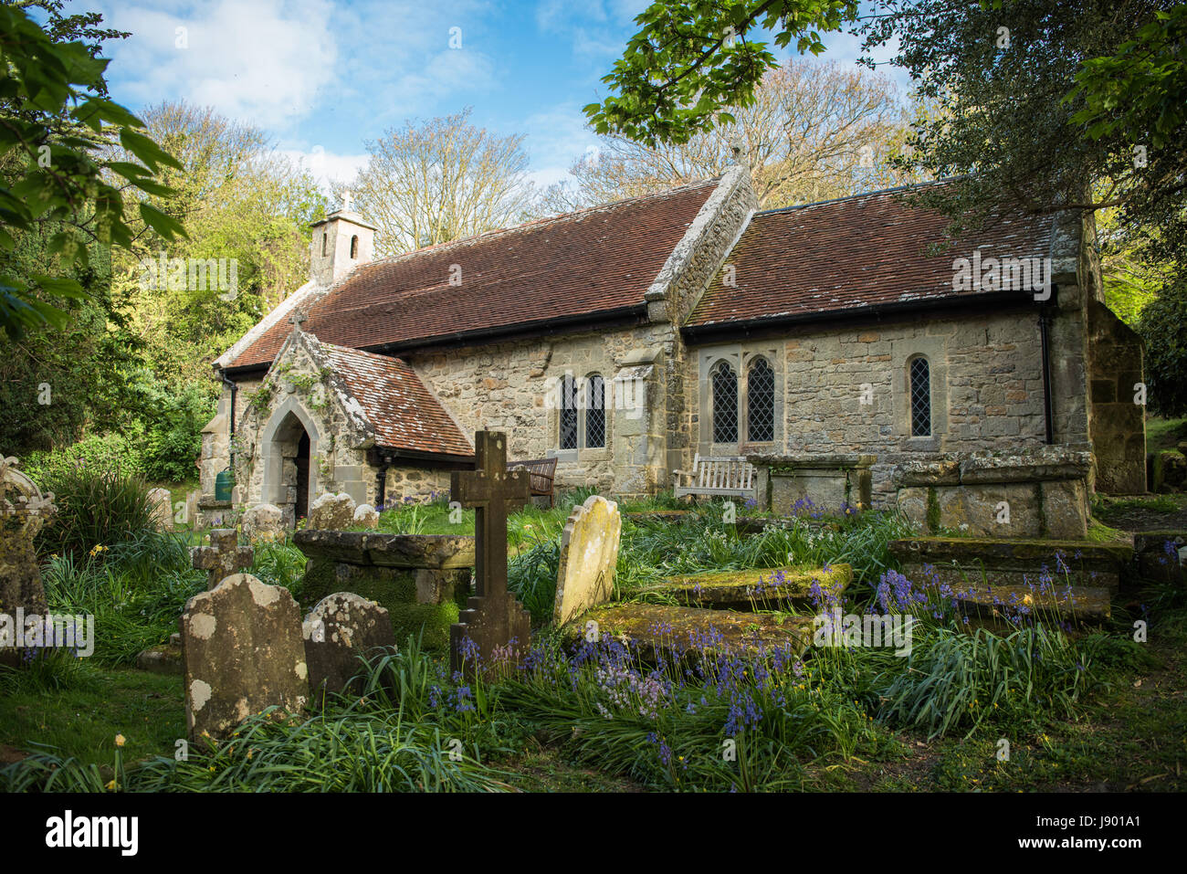 Small stone church built hi-res stock photography and images - Alamy