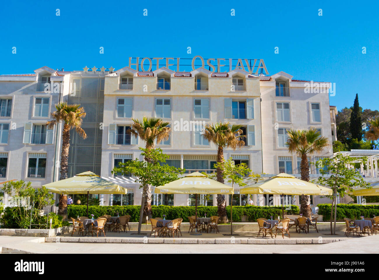 Hotel Osejava, Makarska, Dalmatia, Croatia Stock Photo - Alamy