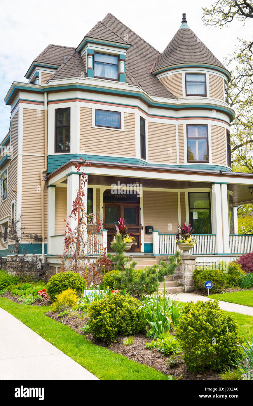 Chicago Illinois Oak Park 300 Forest Avenue Frank Lloyd Wright ...