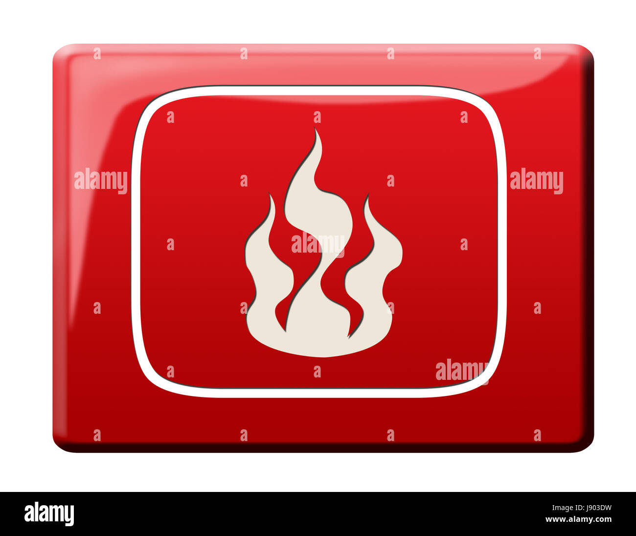 symbolic, heat, fire, conflagration, button, campfire, flame, pictogram ...