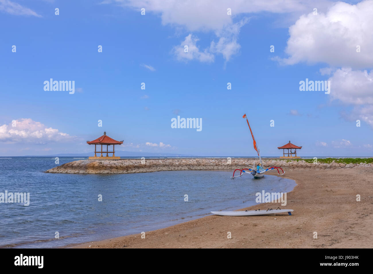 Sanur Beach, Bali, Indonesia, Asia Stock Photo - Alamy