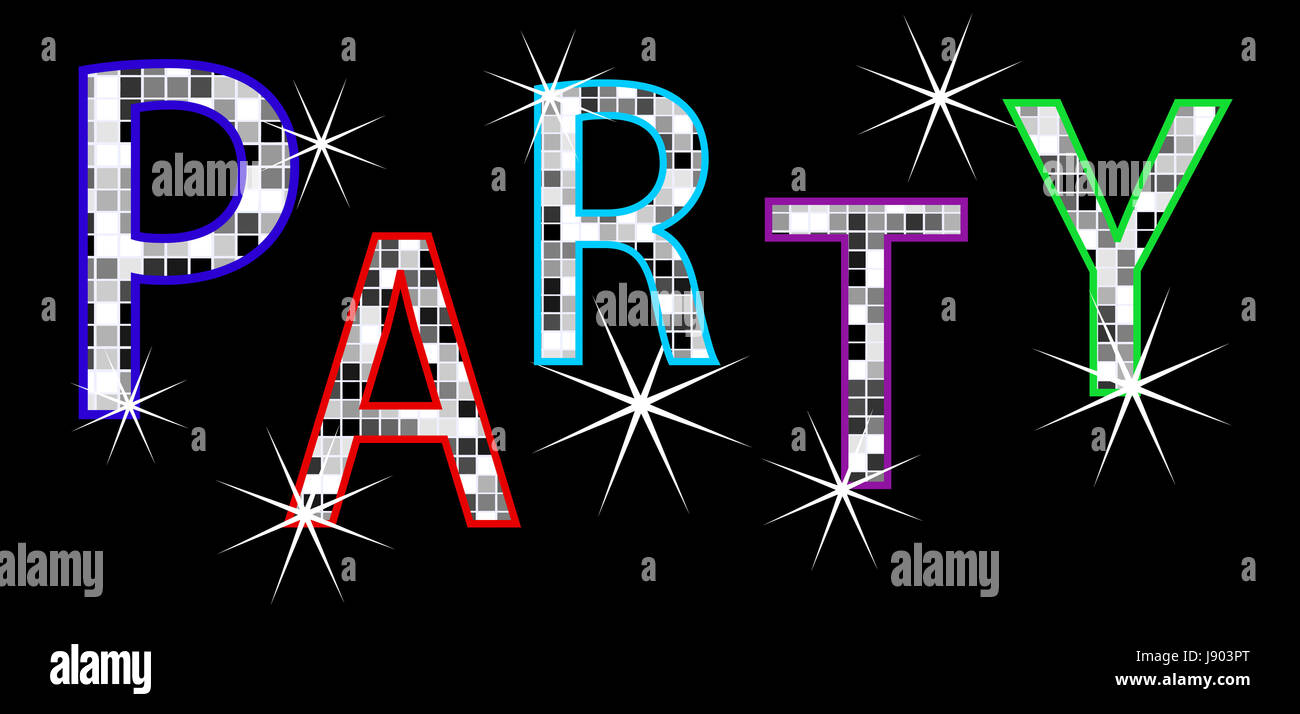 disco, entertainment, letters, party, celebration, colorful, backdrop ...